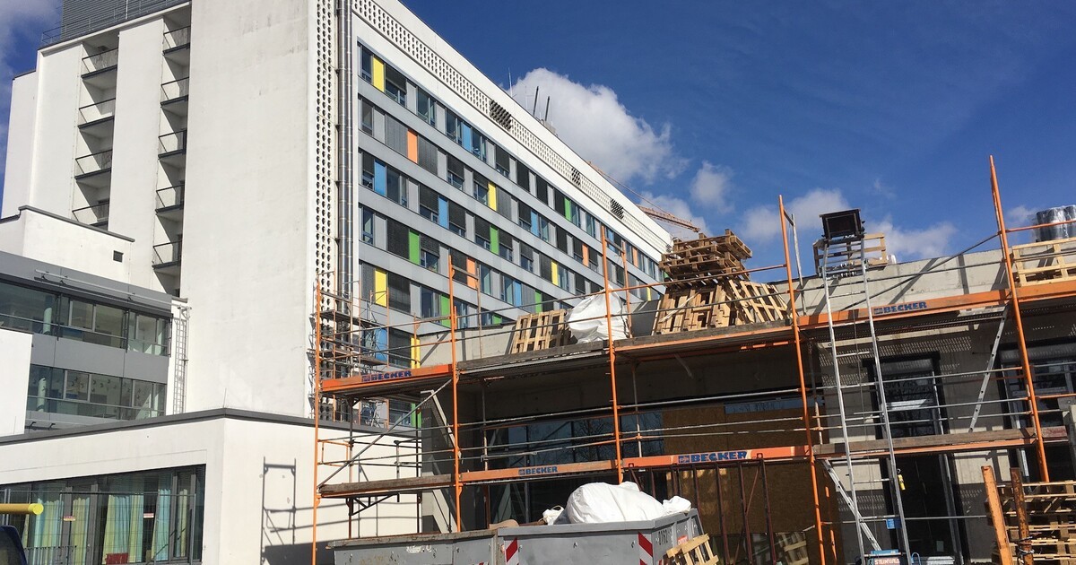 Klinikneubau wächst immer weiter | Riesa TV